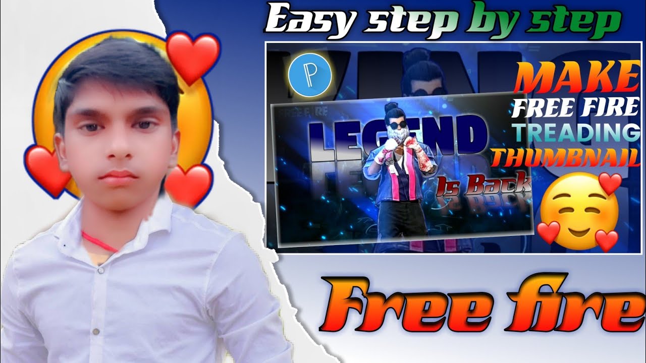 HOW TO MAKE GAMING THUMBNAIL IN PIXELAB ⚡|| FREE FIRE TRENDING ...