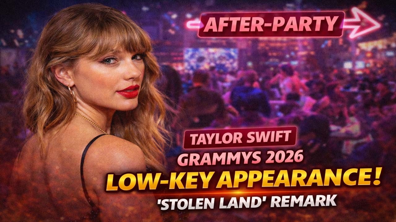 Taylor Swift Makes Low Key Appearance At Grammys 2026 After Party - YouTube