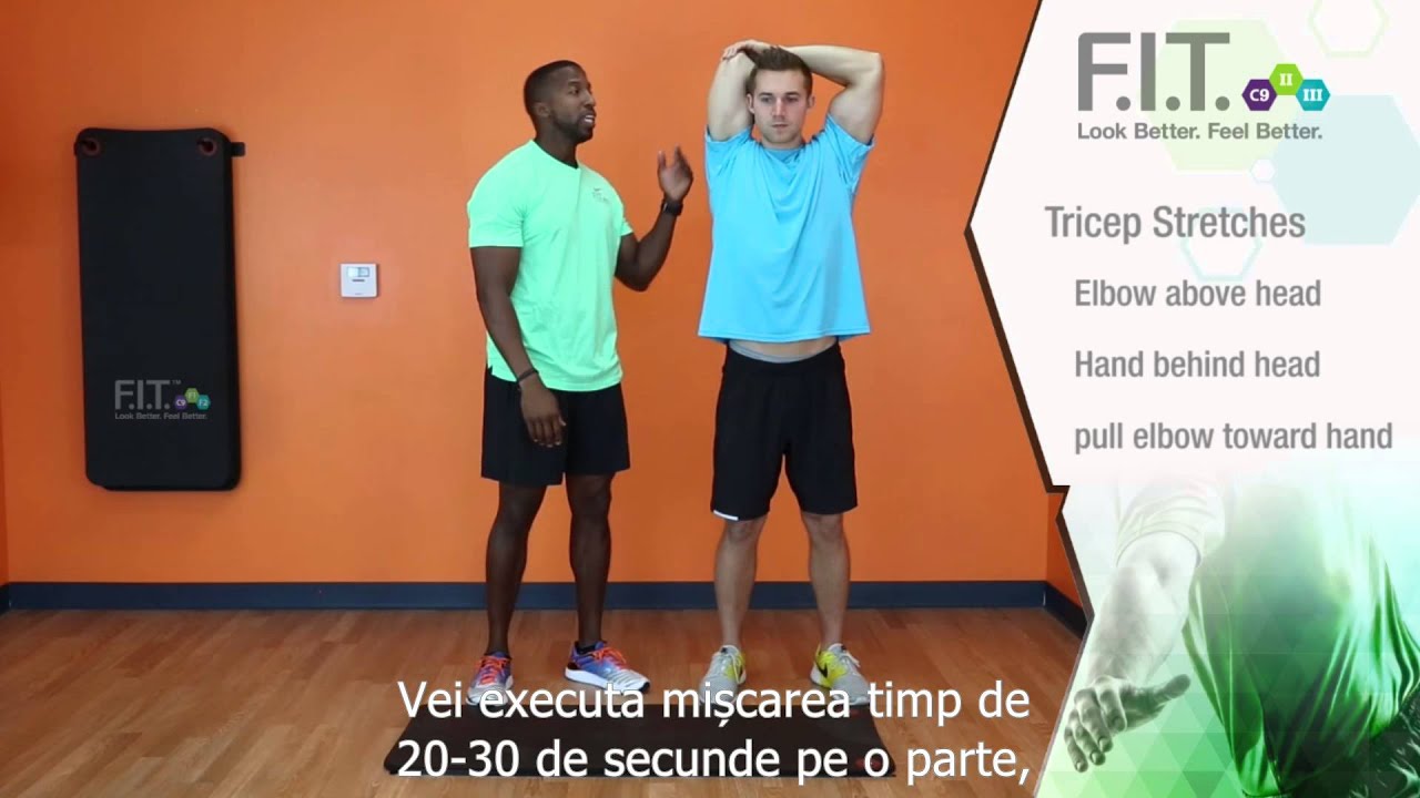 Exercitiile FIT - Intinderea bratelor - YouTube