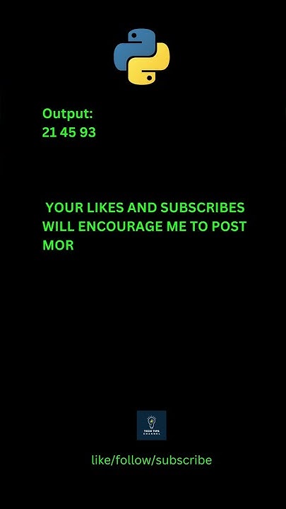 Python program to print odd numbers in a List || code in description #shorts #python #fyp - YouTube