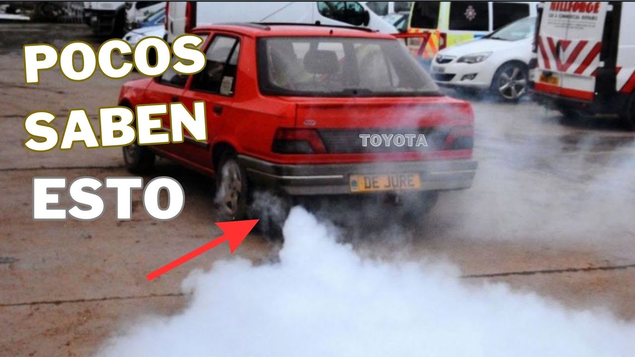 Porque el #Carro Tira humo por el Escape” cuidado - YouTube