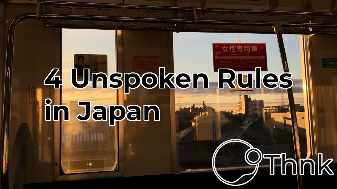 4 Unspoken Japanese Rules Explained In A Nutshell - YouTube