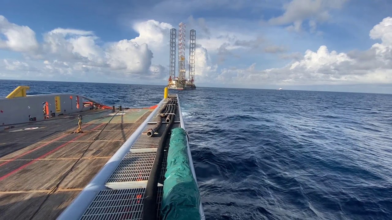 Cara Bekerja Dikapal | AHTS DP2 | Rig Move And Anchor Handling ...