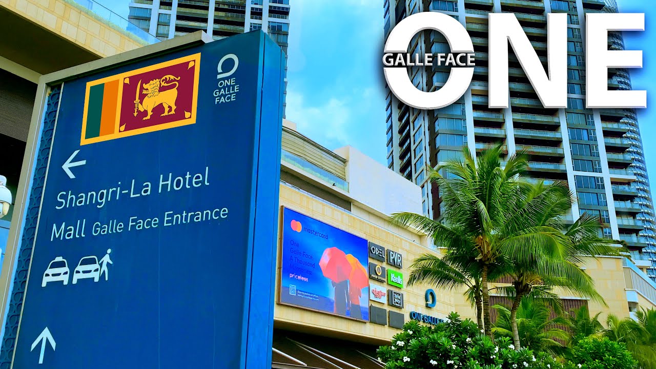 Walking tour of the $1 billion One Galle Face in Sri Lanka | 4K 🌴🇱🇰 ...