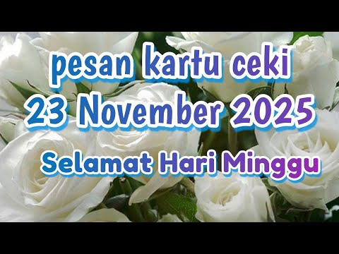 Pesan kartu ceki🍒 sebuah komunikasi akan segera membaik