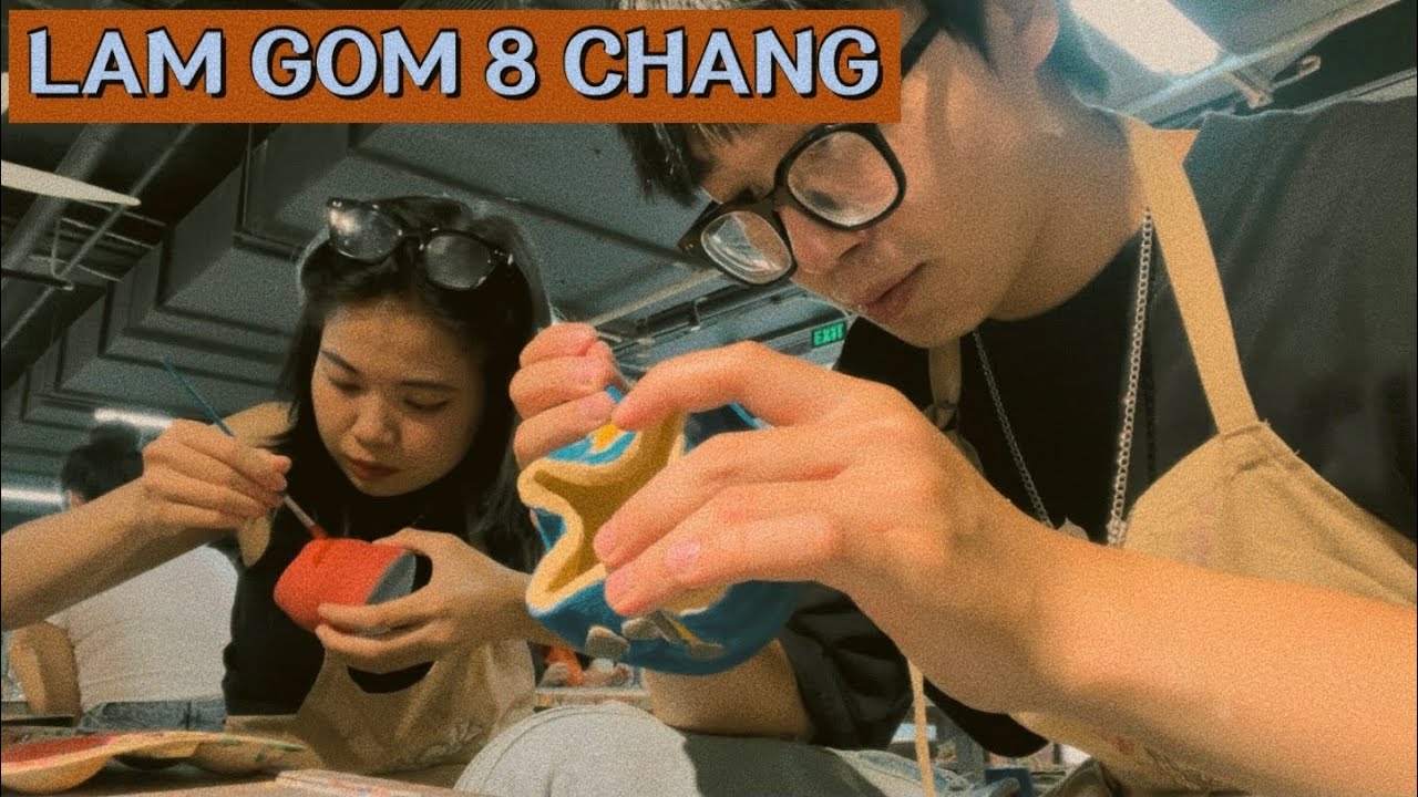 VLOG #3: NẶN GỐM VÀ ĂN SẬP AEON MALL LONG BIÊN | sypau - YouTube