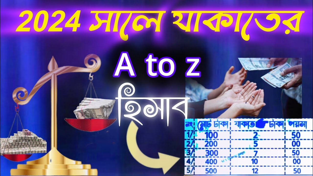 জাকাতের পরিমাণ 2024 ।। jakater poriman।। - YouTube