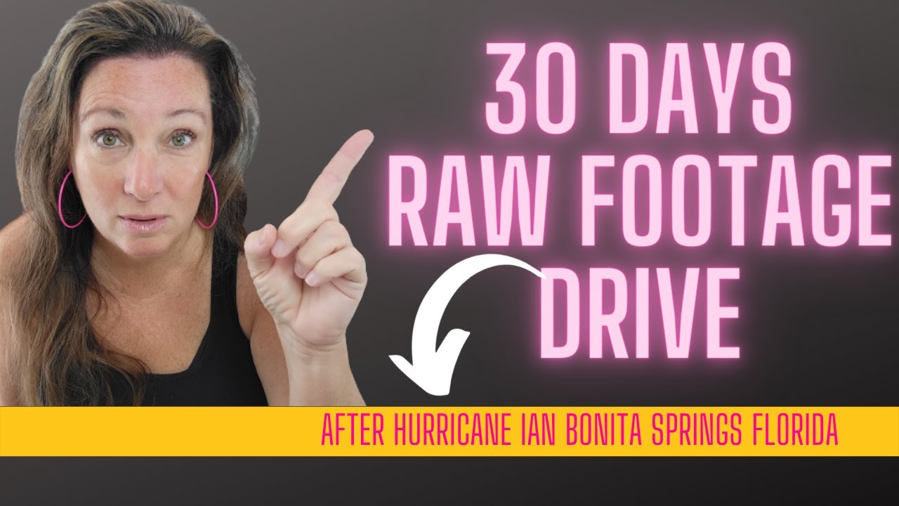 How do things REALLY look 30 days after Hurricane Ian - YouTube
