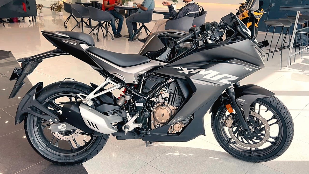New KARIZMA XMR 210 [ ABS -DD ] Sleek Matte Black - Hero Motorcycles ...