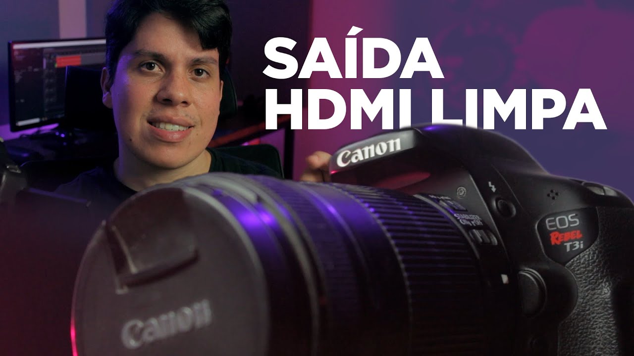 Como usar a saída HDMI limpa da Canon DSLR para transmissões ao vivo ...