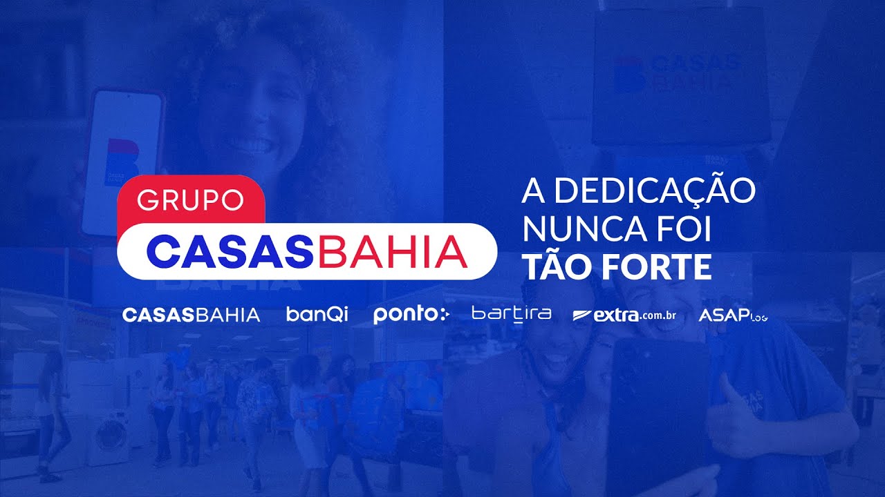 Fazemos parte do Grupo Casas Bahia! - YouTube