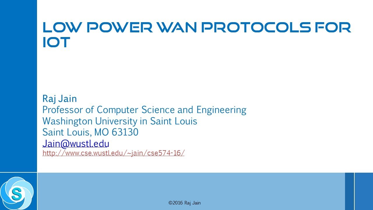 Low Power WAN Protocols for IoT: Part 2 - YouTube