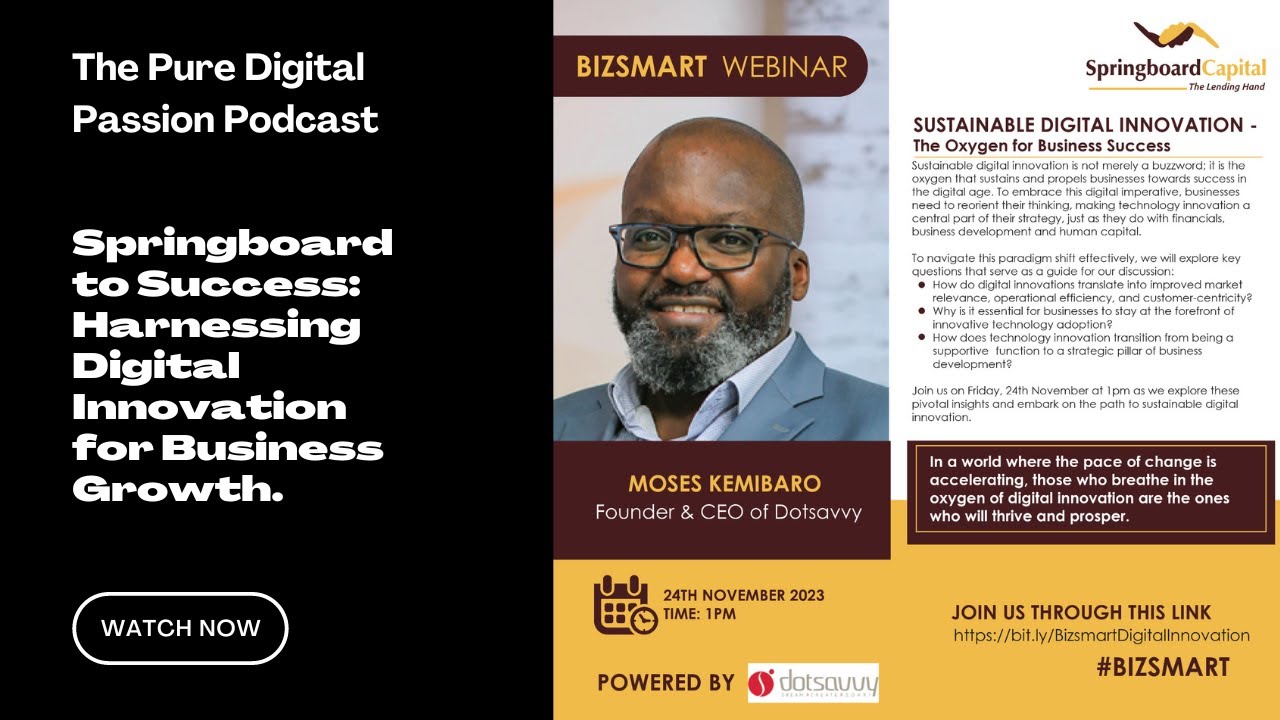 Springboard to Success: Harnessing Digital Innovation for Business ...