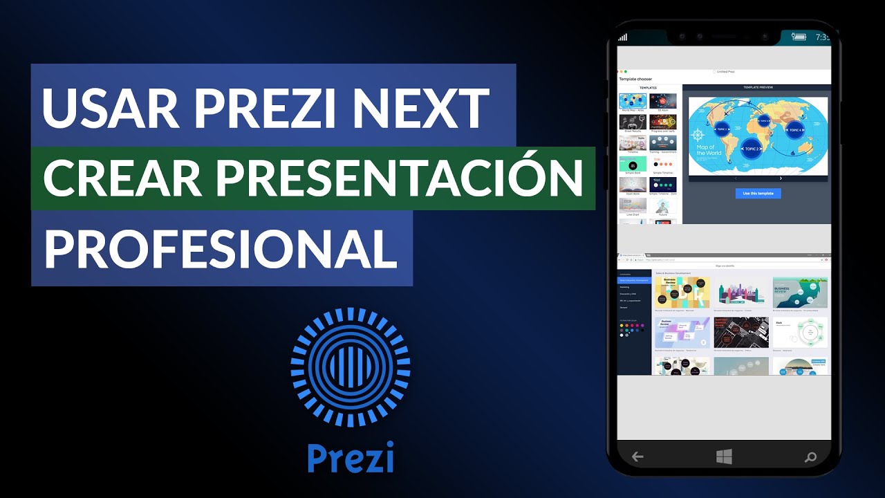 Cómo Usar PREZI NEXT y Crear una Presentación Profesional en Pocos ...