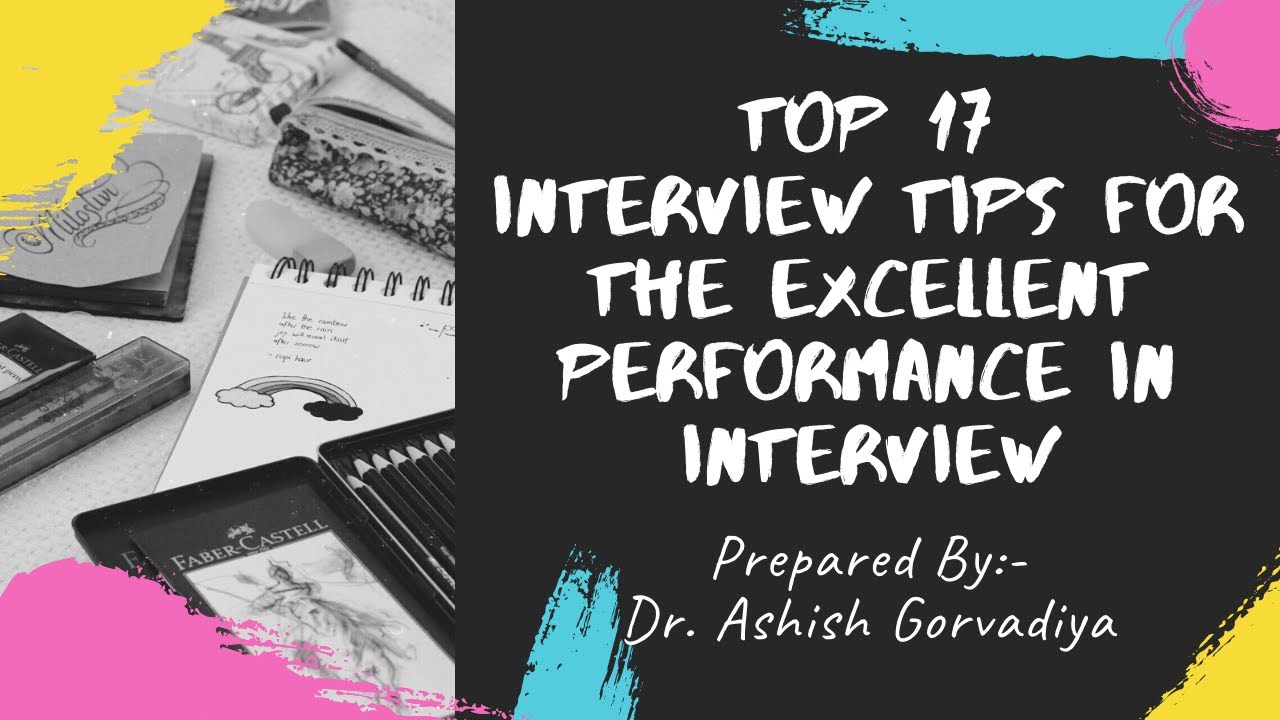 Top 17 Interview Tips for Excellent Performance in Interview - YouTube