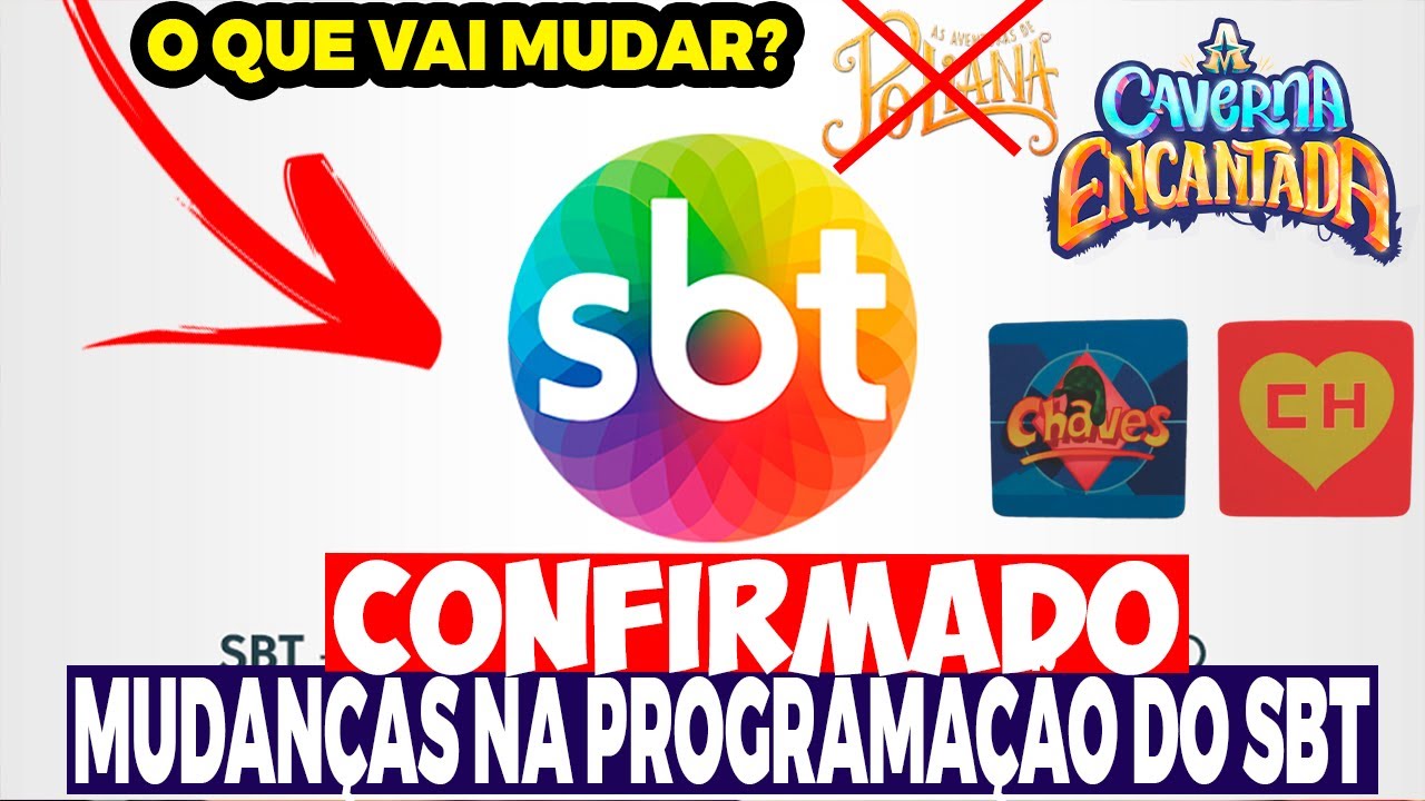 CONFIRMADO! MUDANÇAS NA PROGRAMAÇÃO DO SBT - YouTube