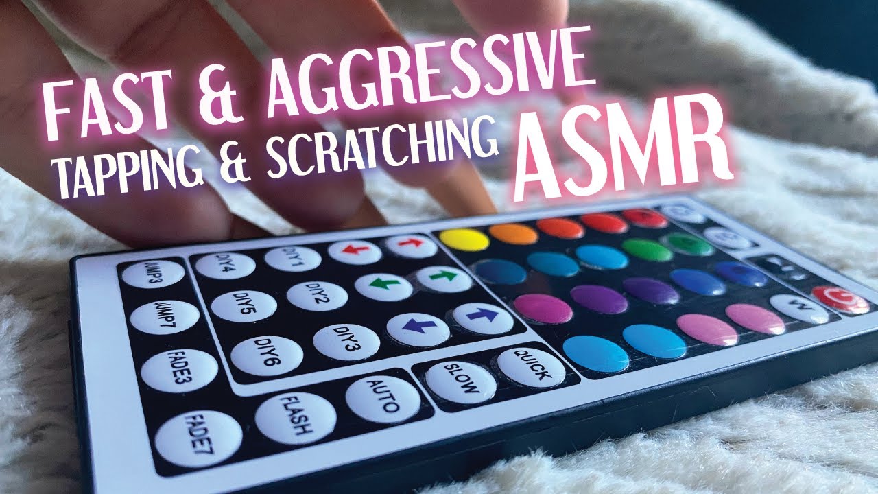 ASMR 💥 Fast and Aggressive, Chaotic Tapping and Scratching | No Talking | Camera Tapping | Lofi ...
