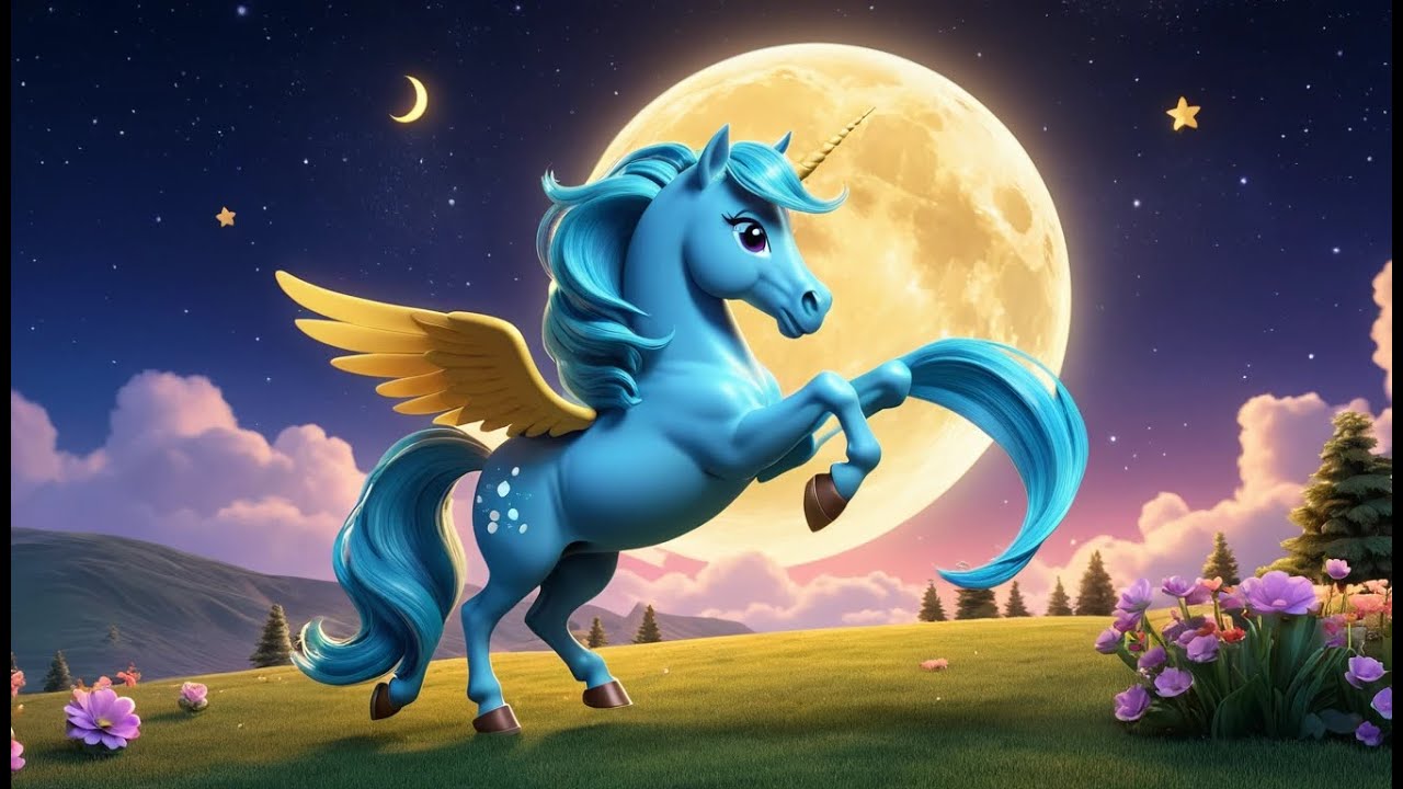 The Magic Pony Who Could Fly | Fantasy Animal Song for Kids | Whimsical ...