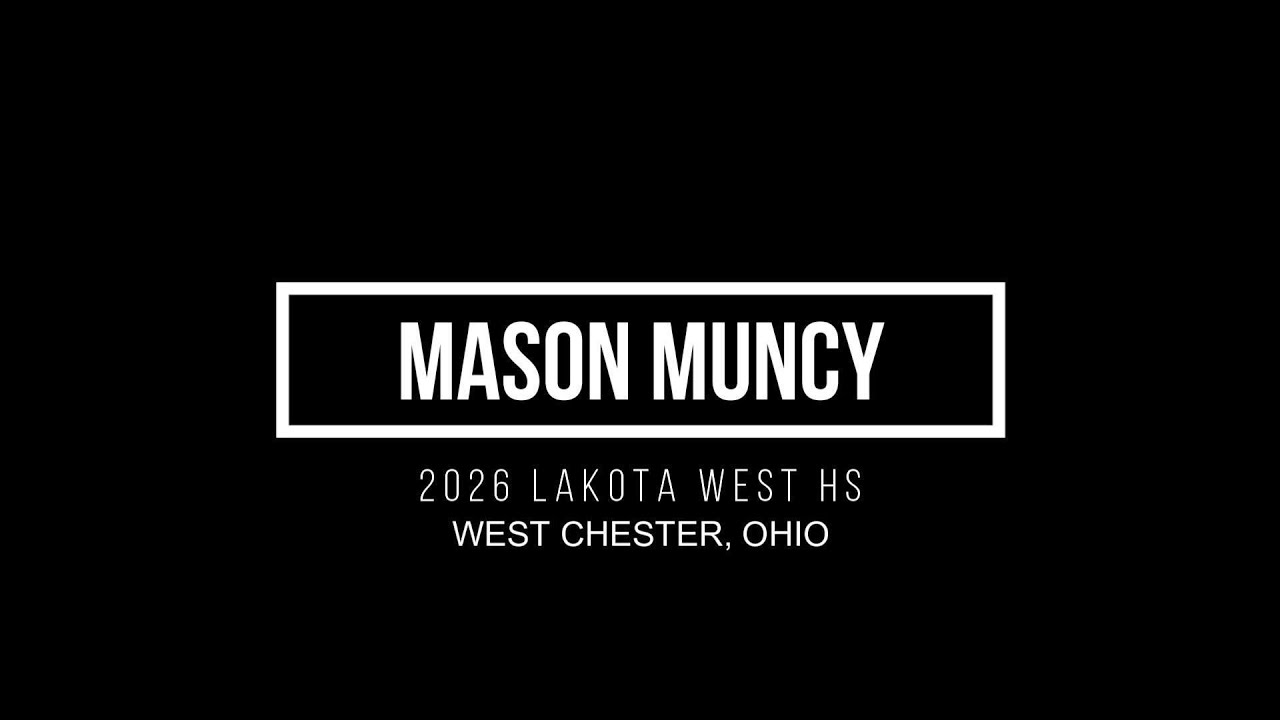 Mason Muncy 2026 RHP 3B Lakota West HS - YouTube