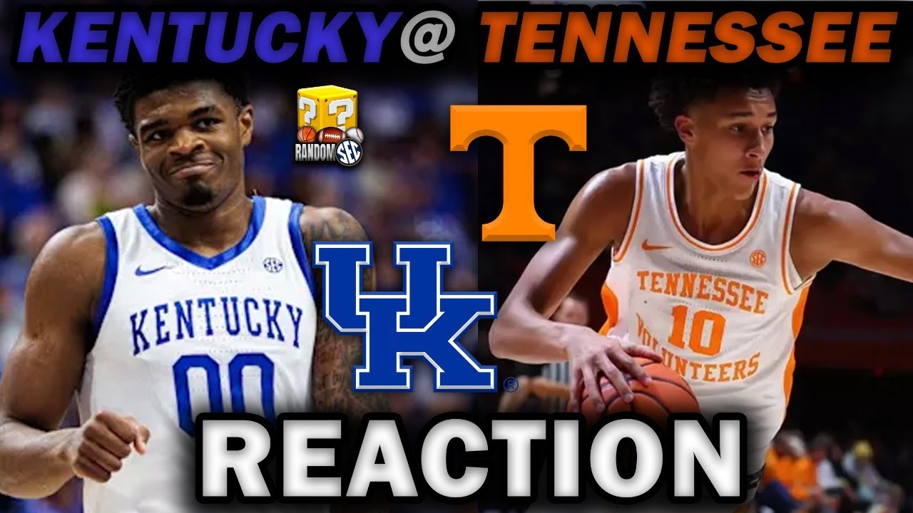 KENTUCKY PULLS OFF INSANE COMBEACK VS TENNESSEE | reaction | Random SEC ...