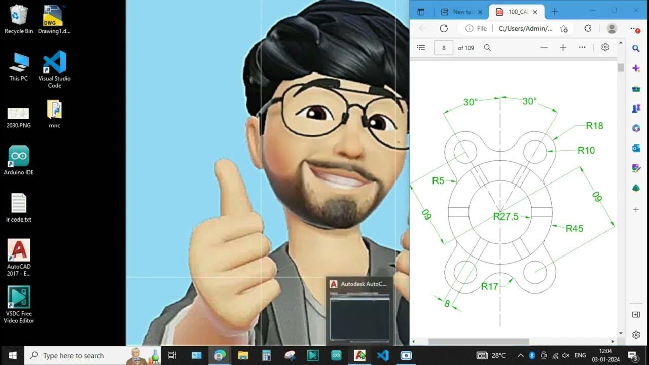 autocad hindi mai || Aautocad 2d tutorials || Autocad for beginners ||complete Autocad tutorial ...