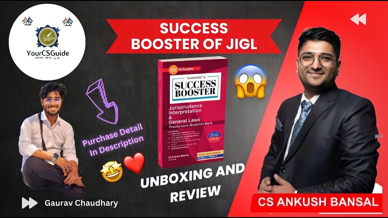 Unboxing & Review Of RAMBAAN Book Of JIGL (Success Booster) By CS ...