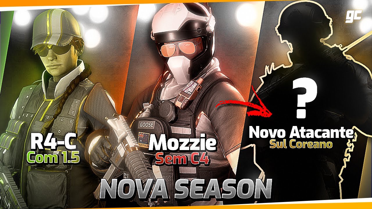 R4-C com 1.5, MOZZIE sem C4, Novo ATACANTE Coreano & MAIS! * Rumor* - Rainbow Six: Siege Y8S3 ...