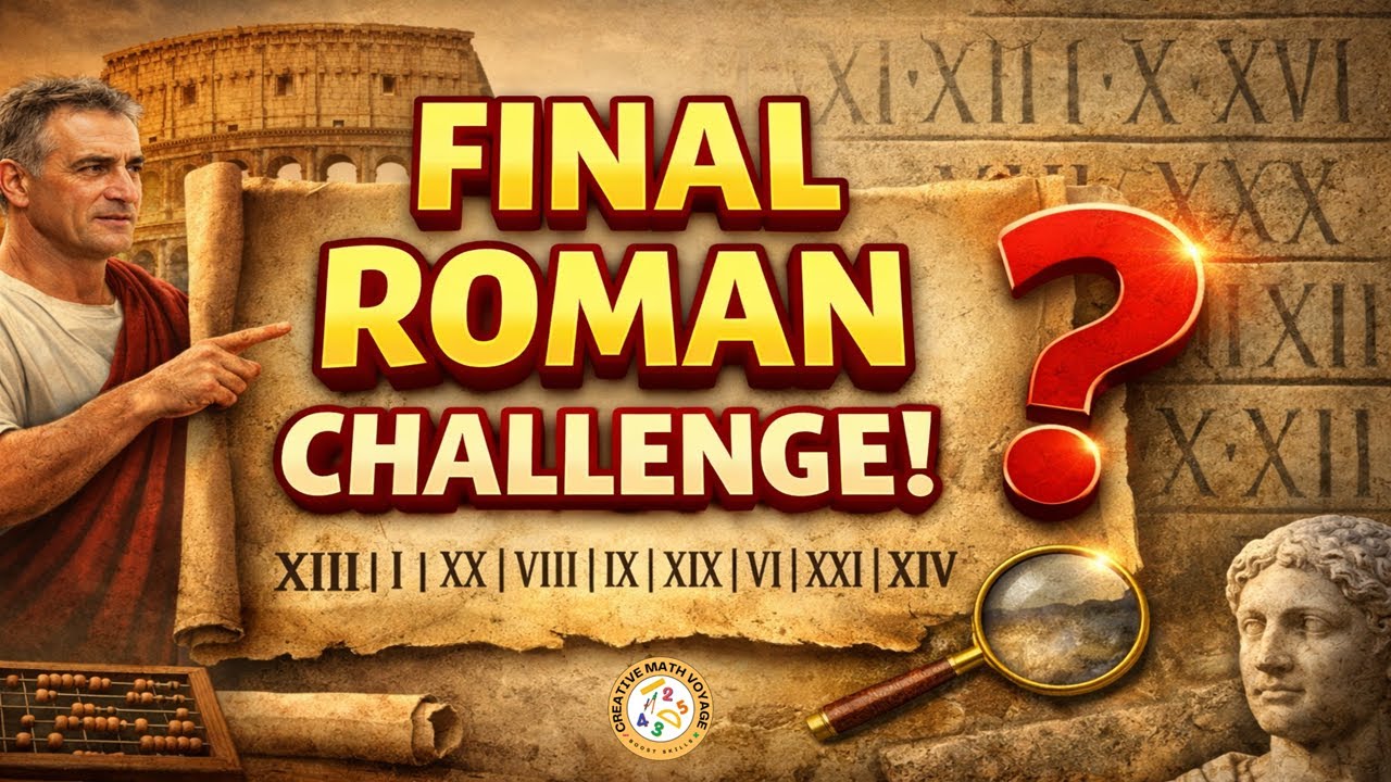 How to Read and Solve Roman Numerals Final Challenge: (part 2) | Word ...