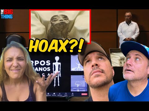 UFO expert displays non-human alien bodies in Mexico’s Congress! HOAX ...