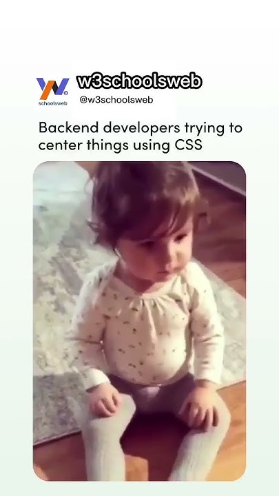 Backend Developers Trying To Centre Things Using Css Shorts Viral Html Css Memes