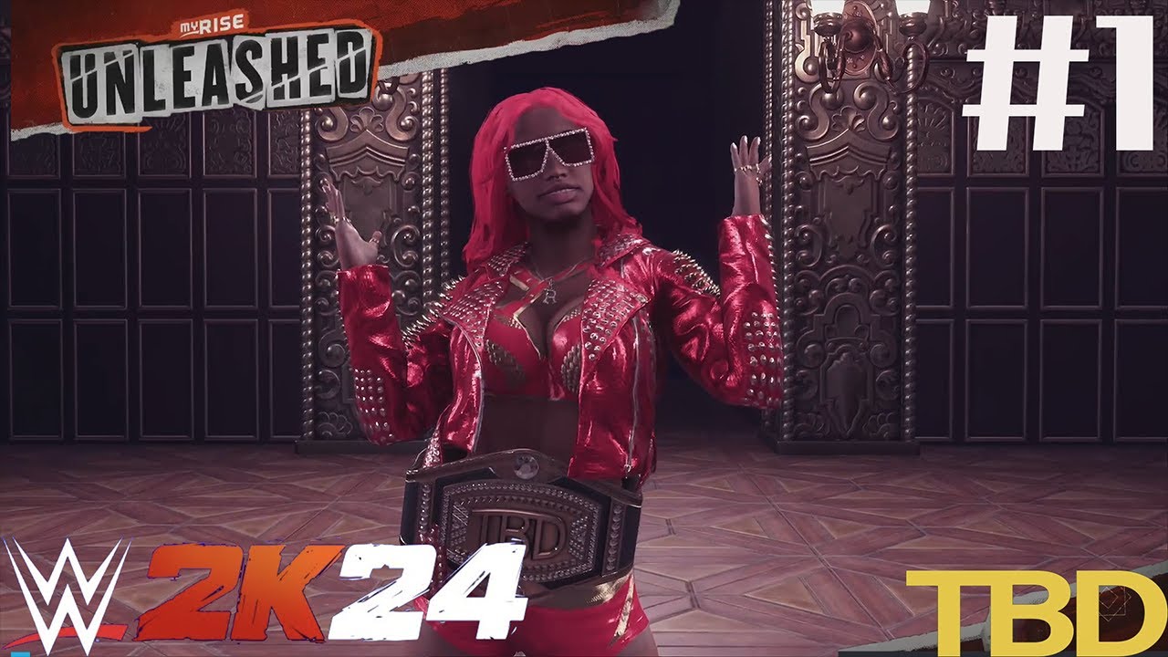 WWE 2K24 MyRise: Unleashed Gameplay Walkthrough Part 1 - TBD #wwe2k24 ...