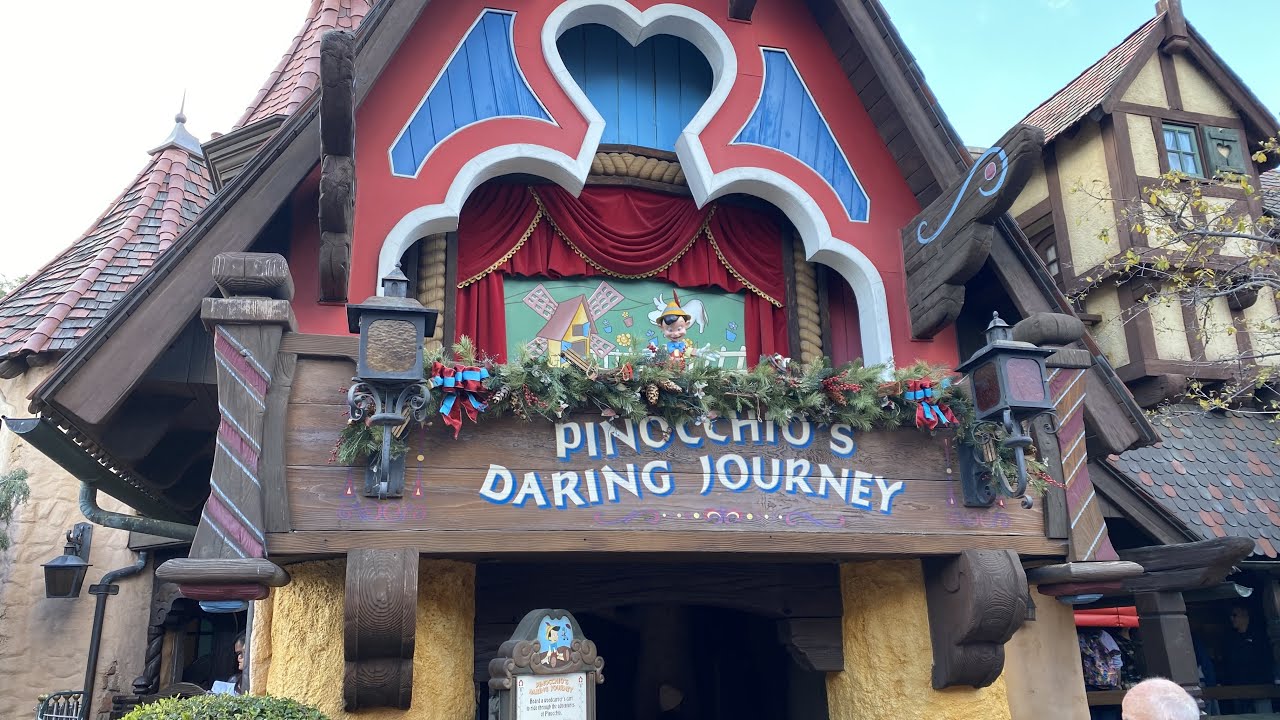 Pinocchio’s Daring Journey Full Complete Ride 1080p POV with Low Light ...