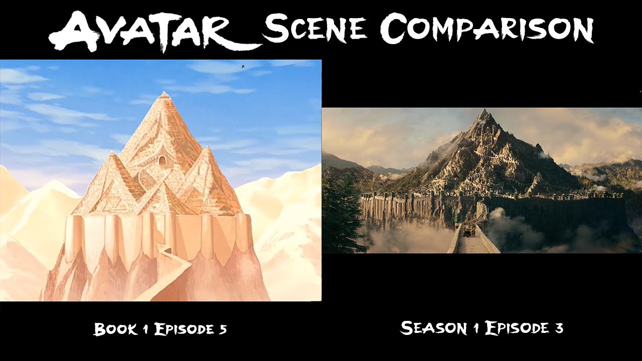 Avatar: The Last Airbender SCENE COMPARISON | Episode 3 | Netflix vs ...