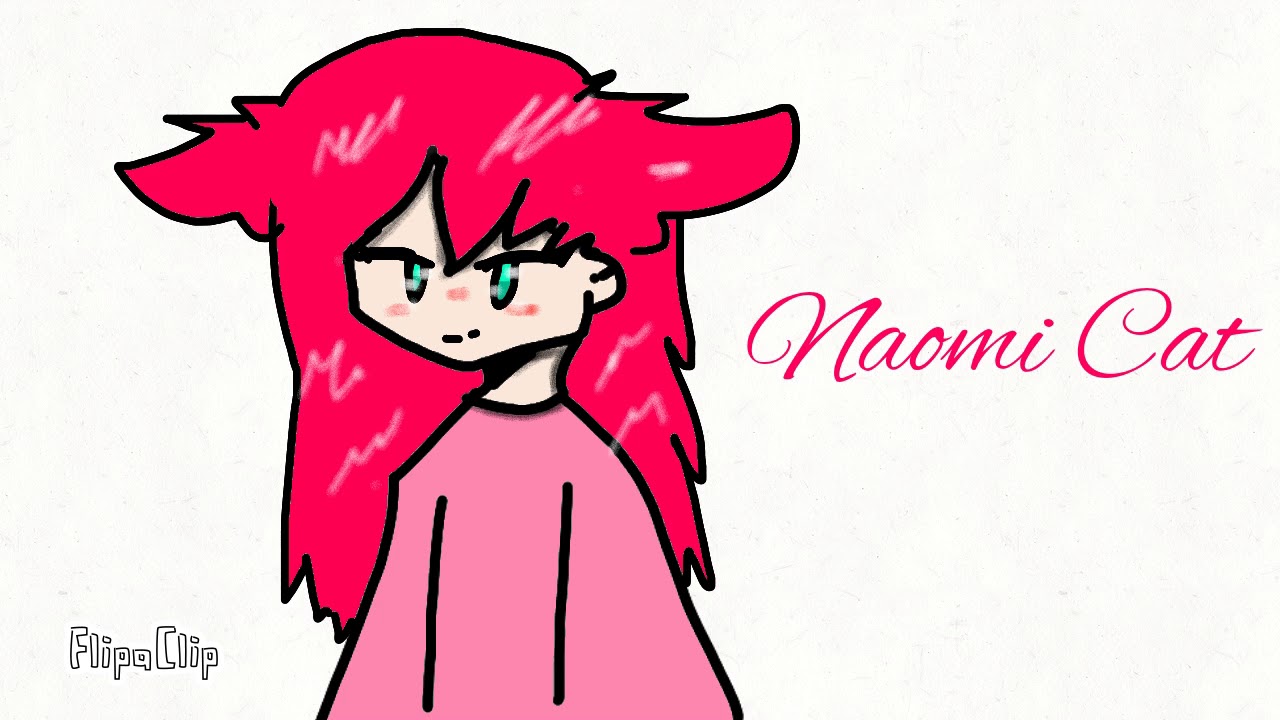 Моя персонажка Naomi Cat - YouTube