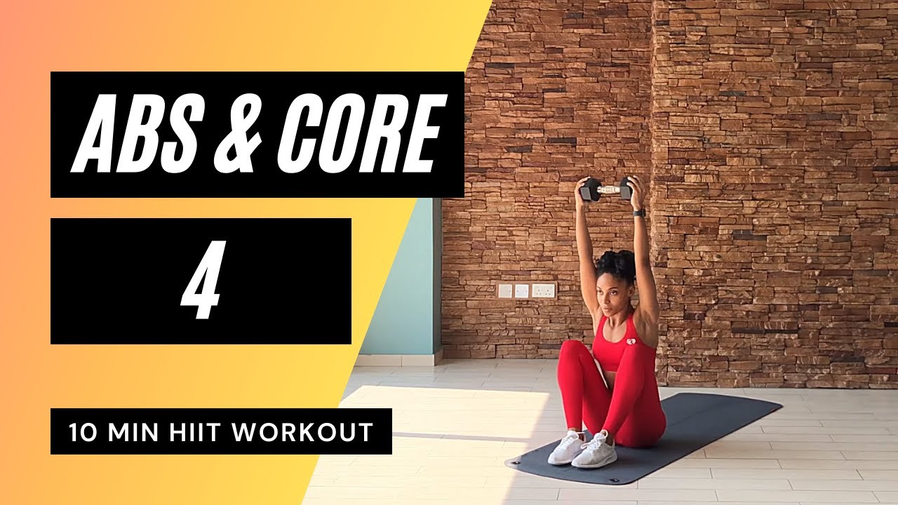 10 minute Dumbbell Core Workout | Daily Abs Routine - YouTube