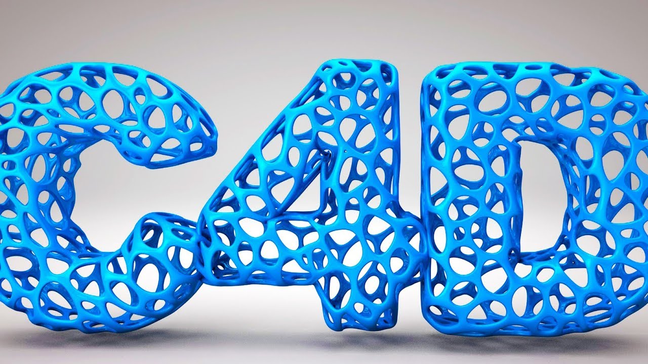 Cinema 4D Tutorial - Polygon Title Effect - YouTube