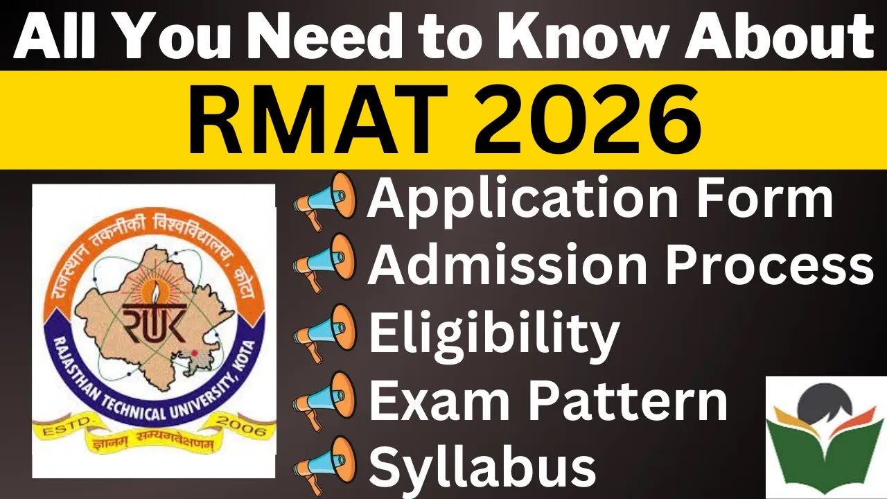 RMAT 2026 Complete Details, Application Form, Dates, Eligibility ...