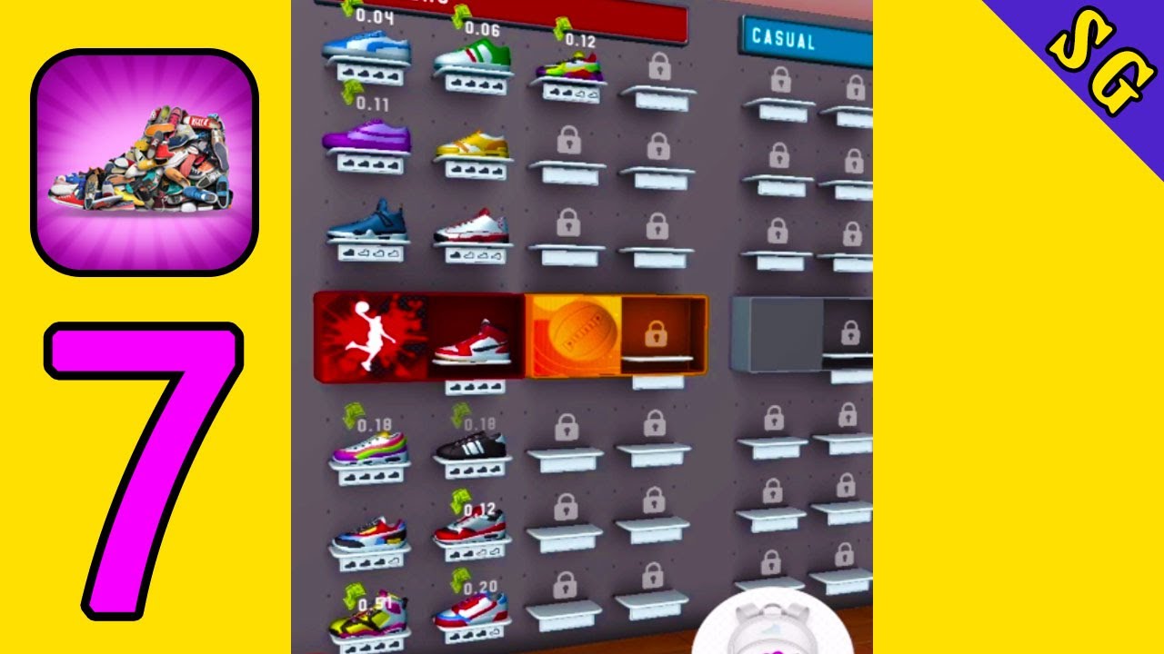 Sneaker Art! Gameplay Walkthrough Part 7 (IOS) | Snack Game - YouTube