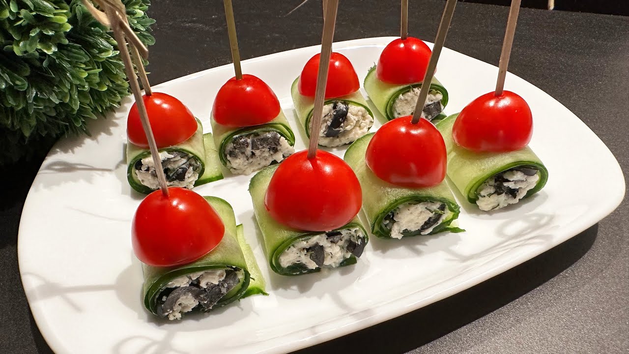 Schnelle Sommer Party-Snack! Leckere Fingerfood für Partys und Buffet ...