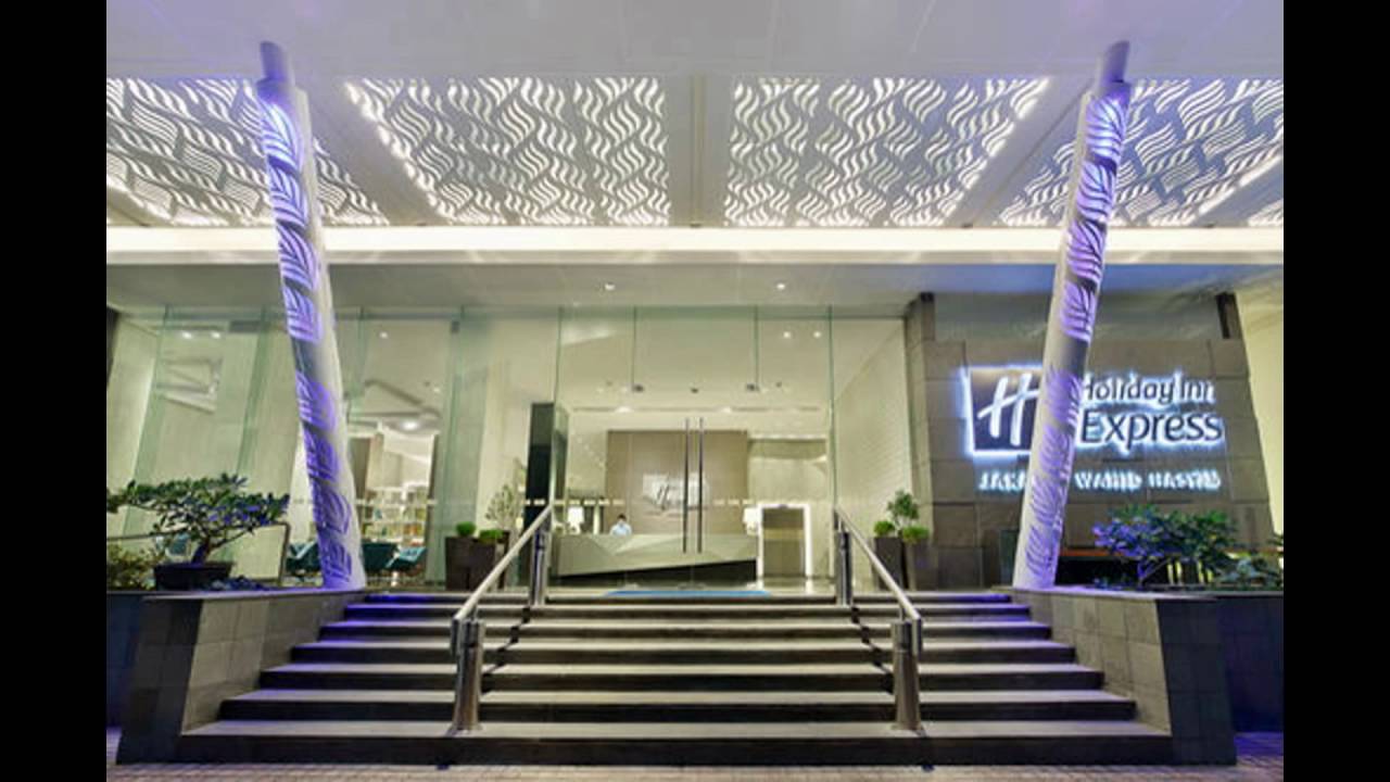Project Signage Holiday inn Express Wahid Hasyim Jakarta - YouTube