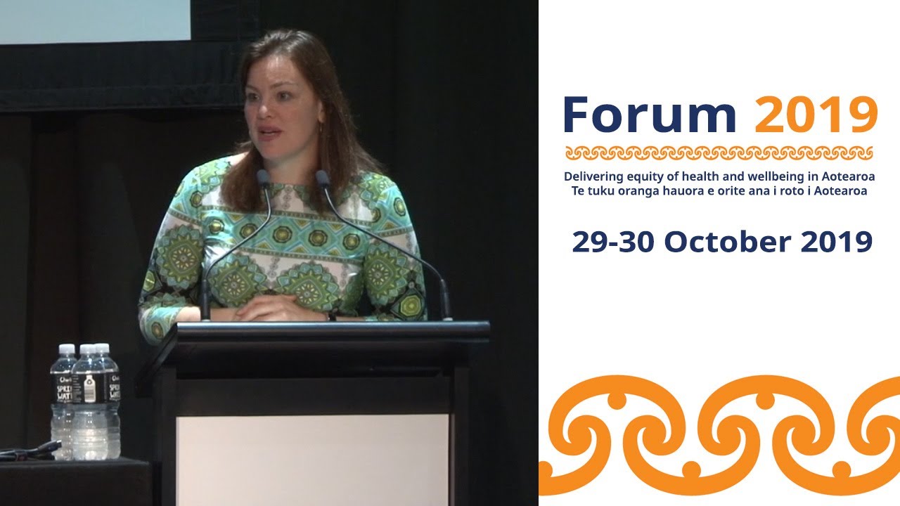 Hon Julie Anne Genter - Forum 2019 - Wellbeing - YouTube