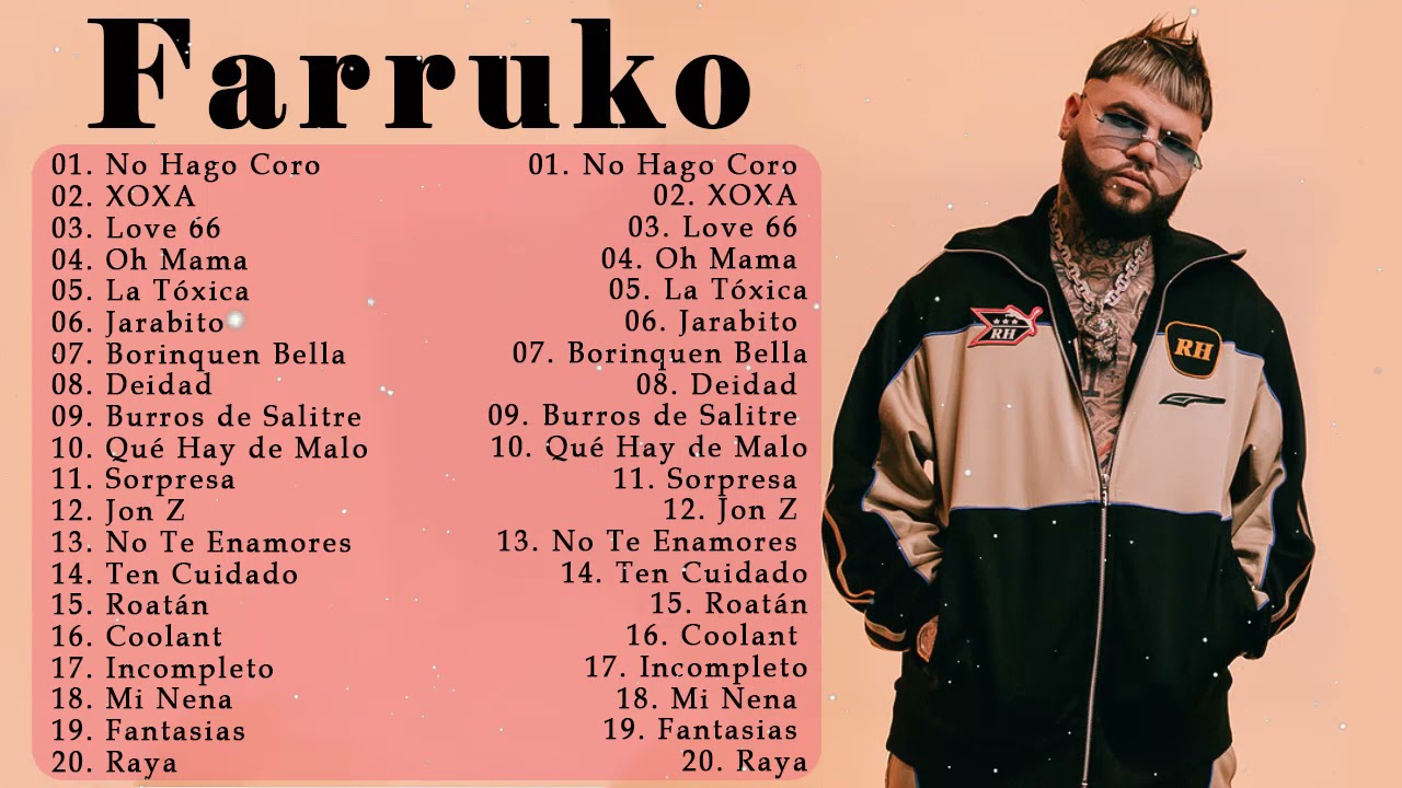 FARRUKO || GREATEST HITS VIDEO HIT MIX COMPILATION TODOS LOS EXITOS ...