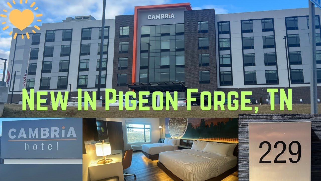 CAMBRIA by Choice Hotels, Pigeon Forge, TN Review Room #229 - YouTube