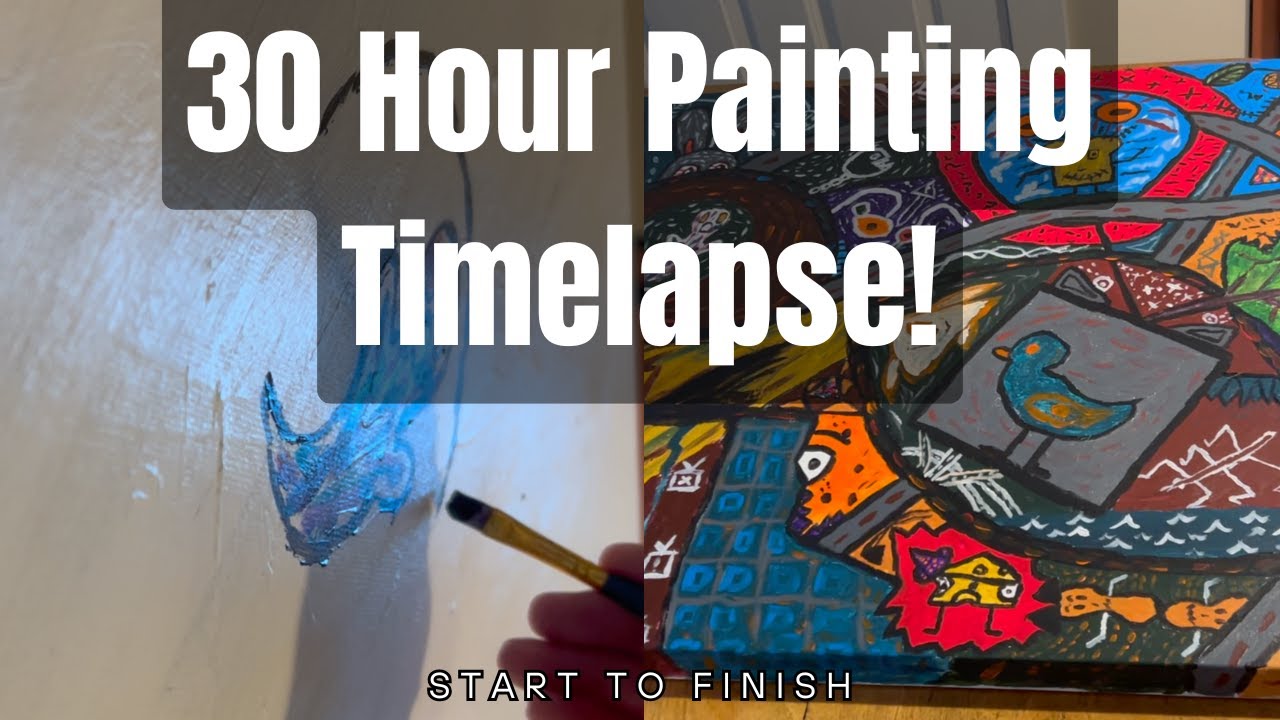 Painting Random Objects From Comments | Full 30 Hour Painting Time ...