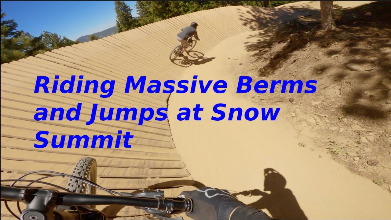 First time at Snow Summit Bike Park :-) - YouTube