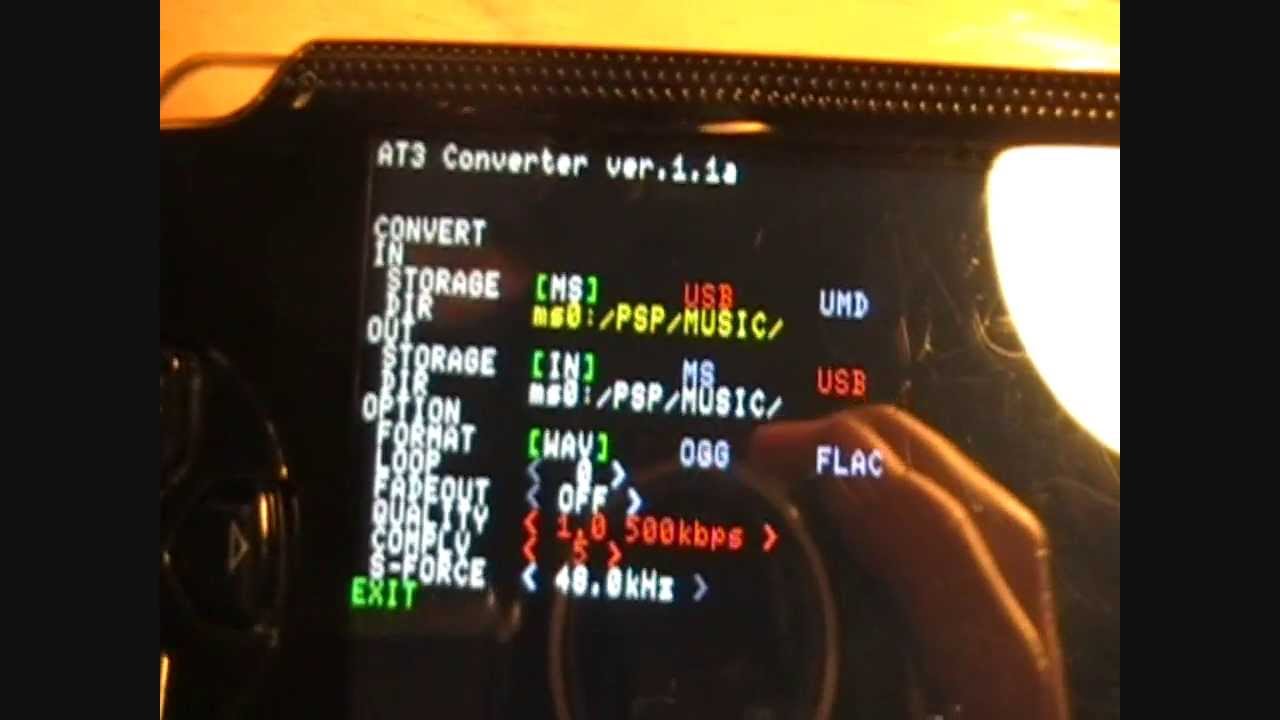 Turn PSP Eboot music into an audio file (for ringtones) - YouTube