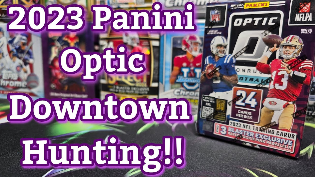 TOP QB Pink Parallel! | 2023 Optic Football Blaster Boxes - YouTube