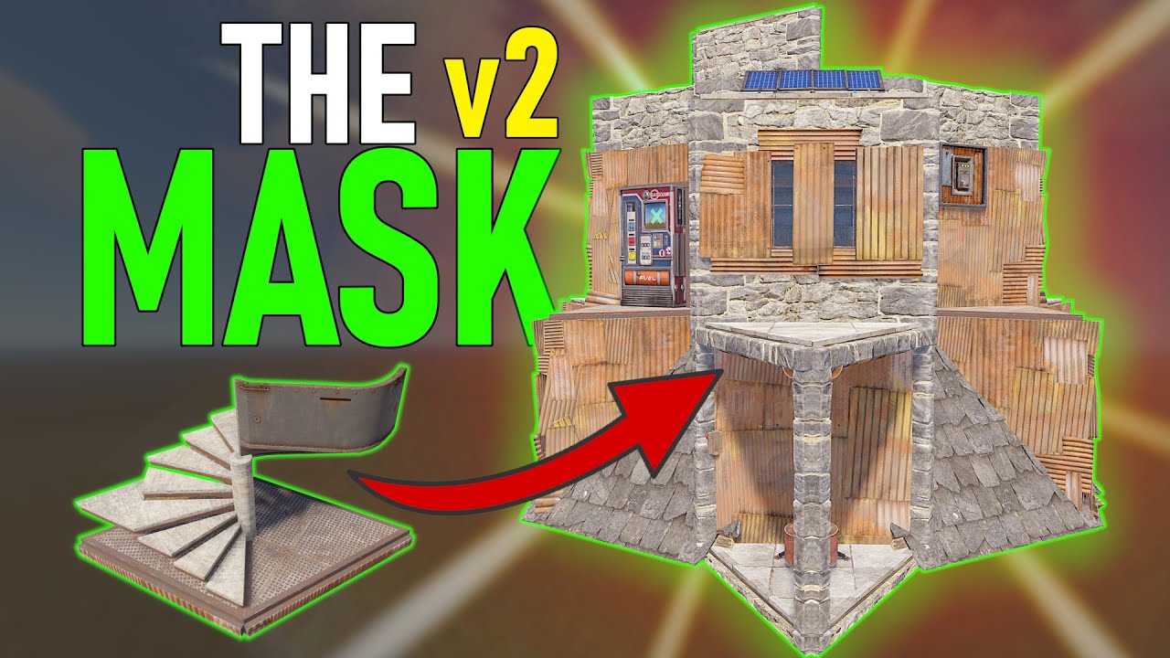 The MASK v2 - The BEST SOLO BUNKER - (Stairs Bunker) - YouTube