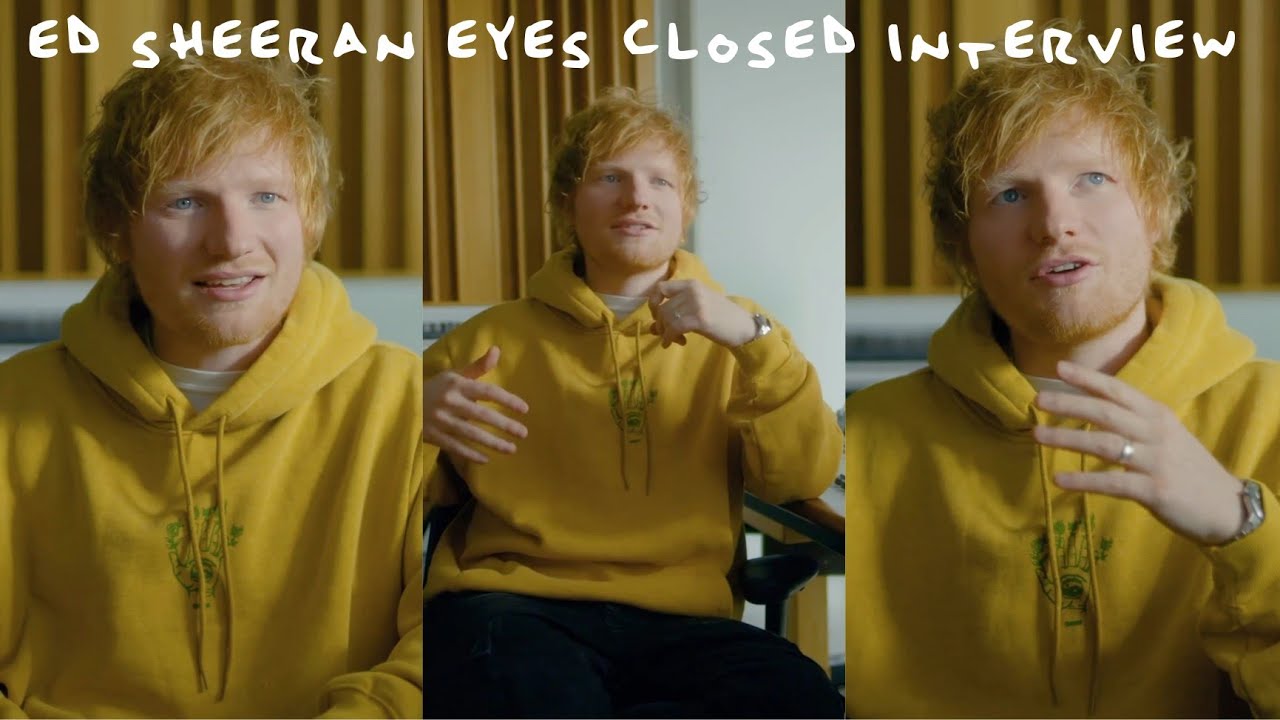 Ed Sheeran - Eyes Closed Spotify Interview 💛 - YouTube