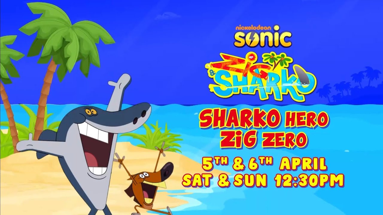 Sonic Nickelodeon Zig and Sharko Sharko Hero Zig Zero (2025) - YouTube